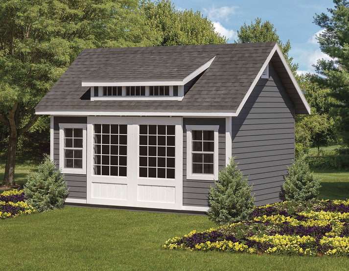 Victorian Hinged Roof Shed Series – Dutchway Structures